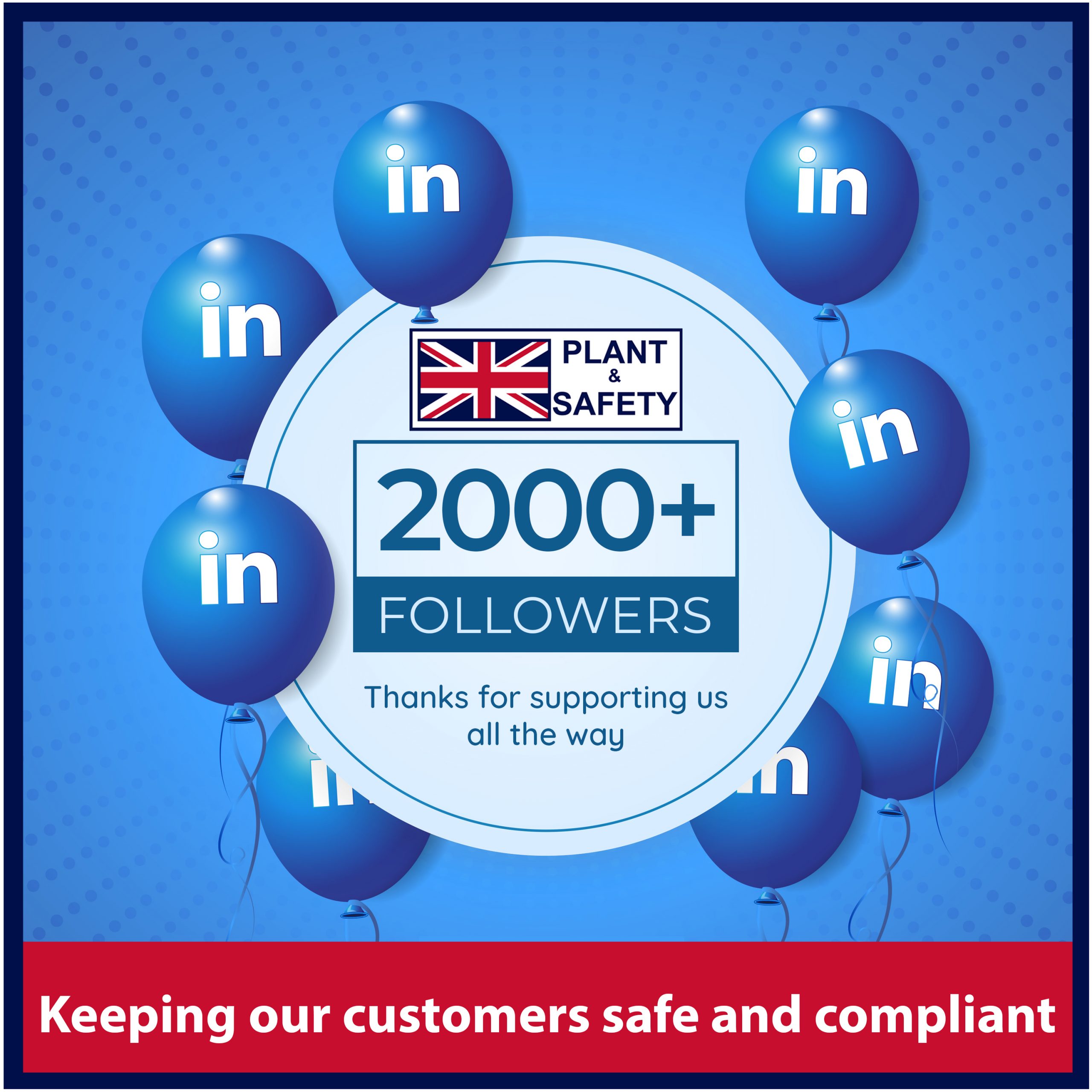 Plant and Safety Achieves 2,000 followers on Linkedin